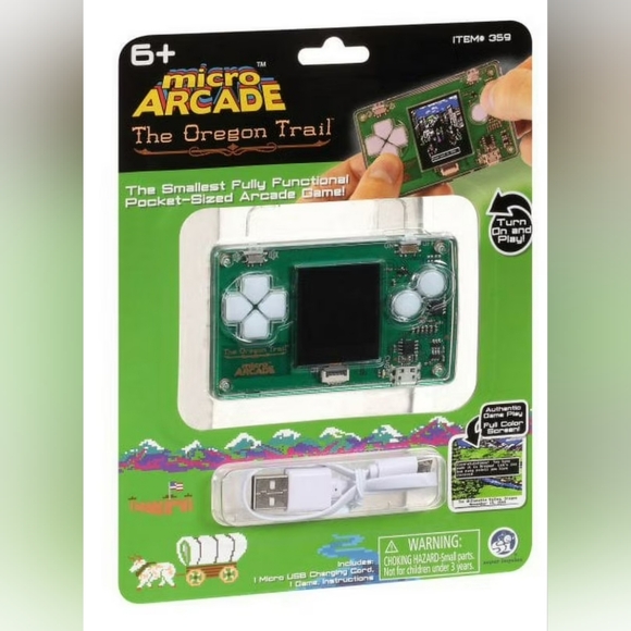 Video Games & Consoles | Micro Arcade The Oregon Tail The Smallest Fully Functional Pocket Sized ...